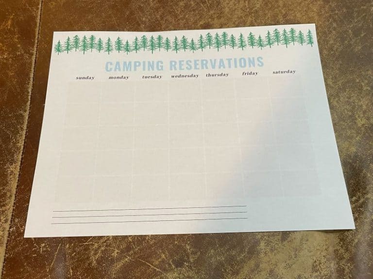 Staying Organized with a Camping Binder - Camping Answer